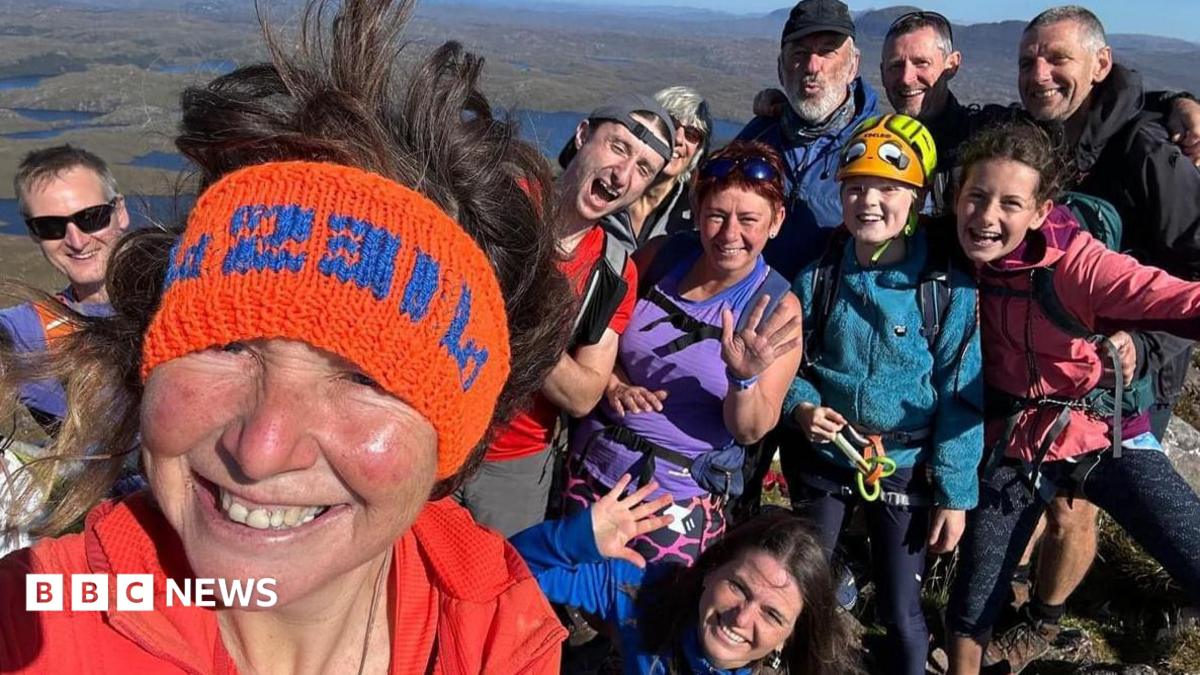 Woman is first to climb all of Scotland's Grahams in one trip - BBC News