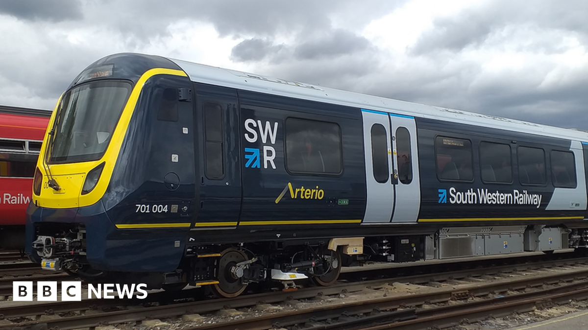 South Western Railway's £1bn Arterio train fleet to launch - BBC News