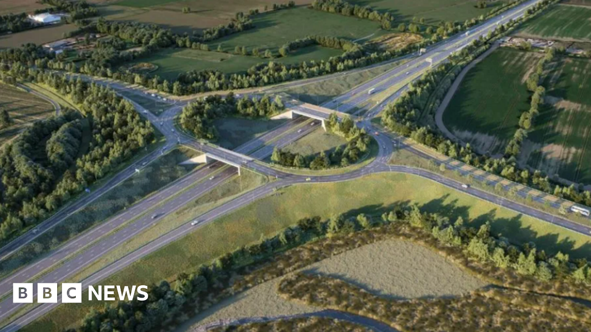 M5 junction 10's cashflow issues causing £110m gap - BBC News