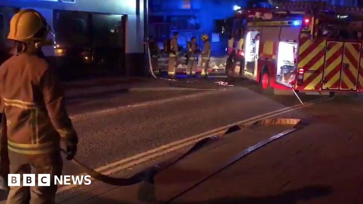 Fire near Portrush nursing home treated as suspicious - BBC News