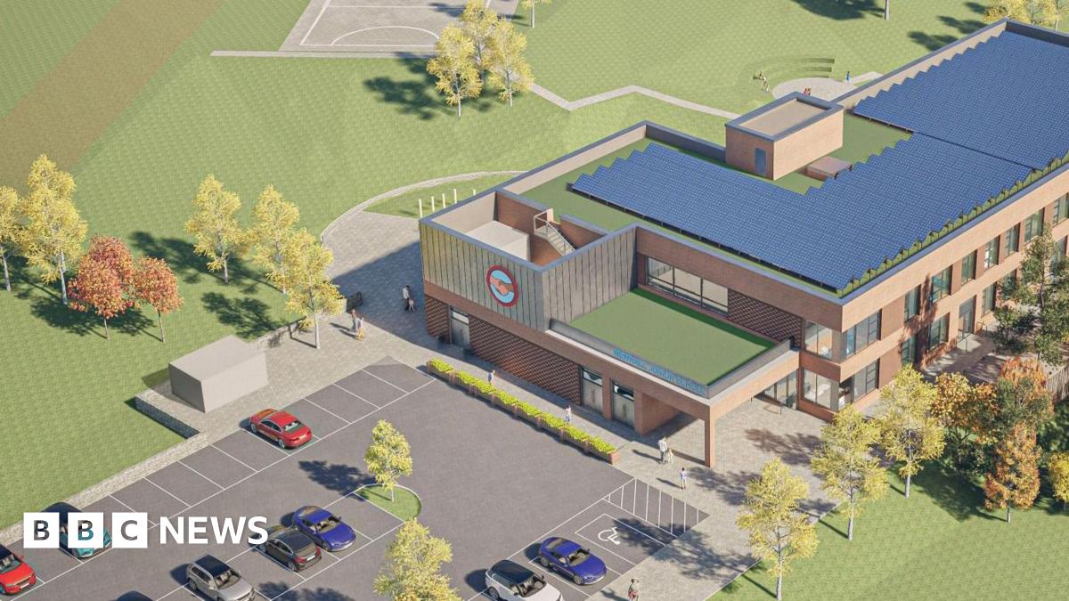 Plans announced to rebuild 'derelict' Derbyshire school - BBC News