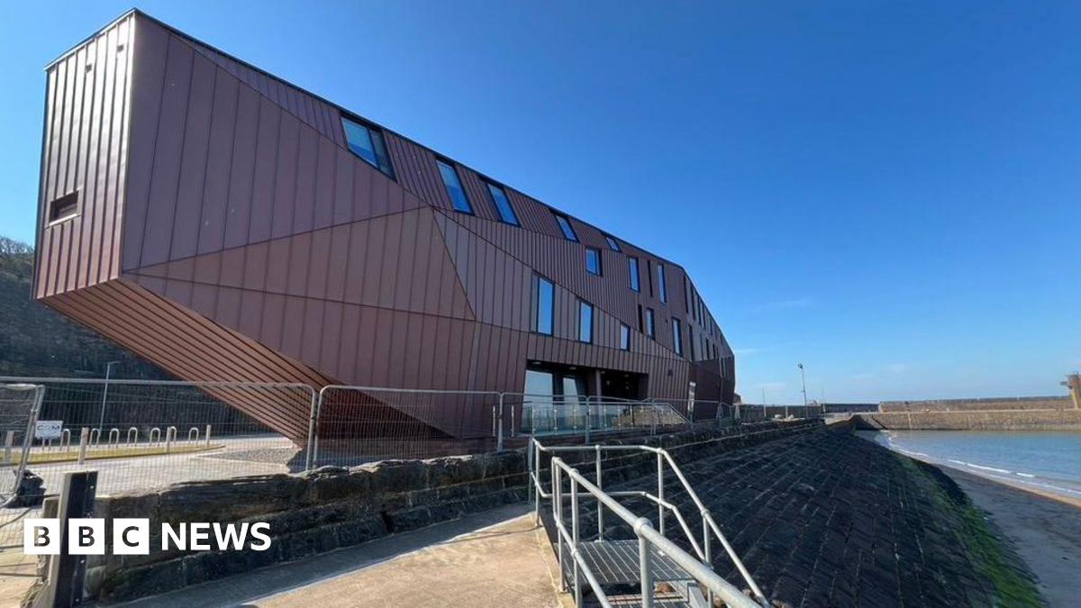 Milestone reached in Whitehaven The Edge water activity centre - BBC News