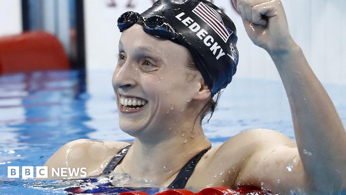 Why do swimmers break more records than runners? - BBC News