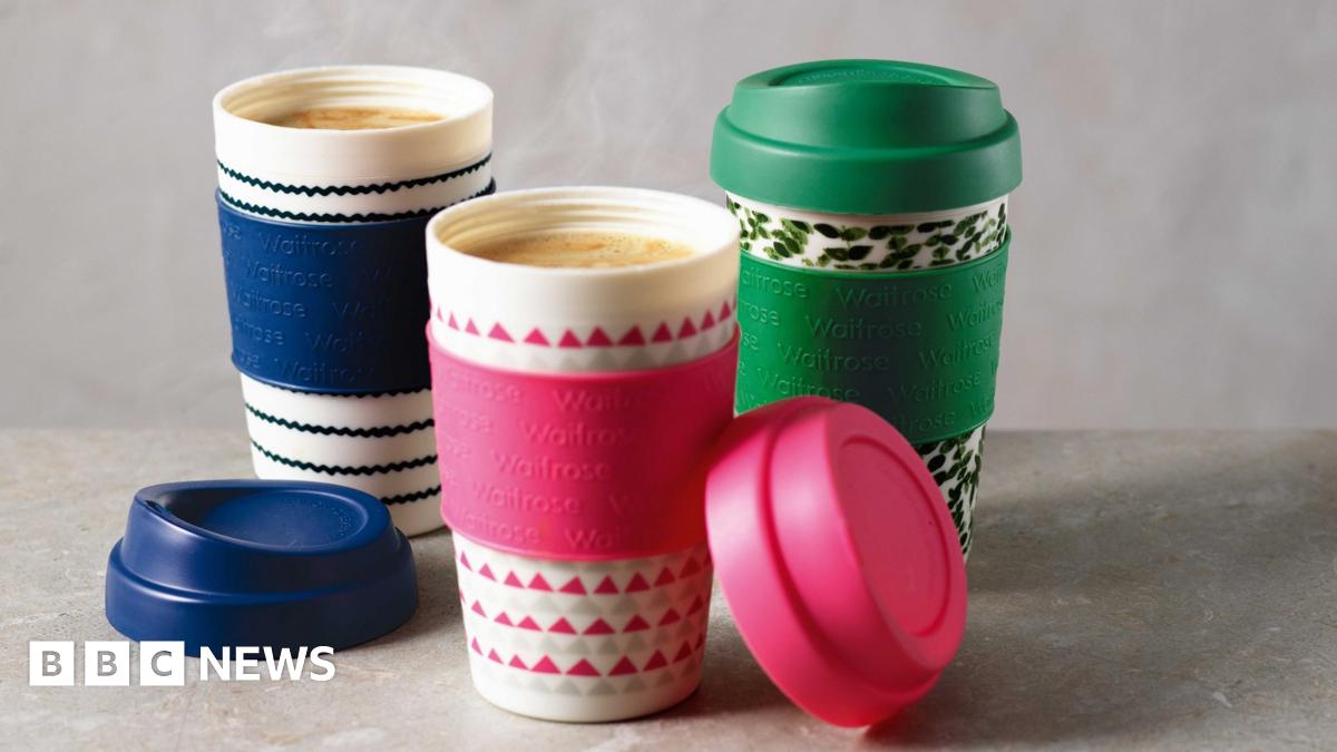 Waitrose to stop using disposable coffee cups - BBC News