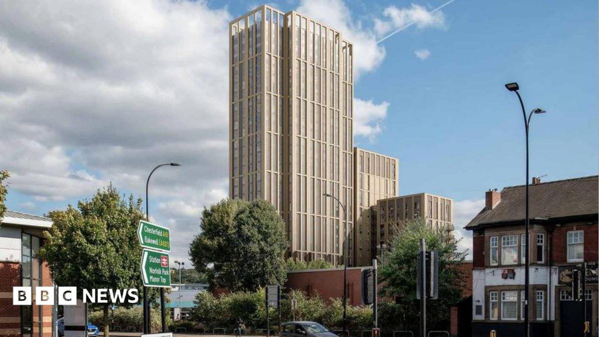 Plan for 29-storey block of flats in Sheffield unveiled - BBC News