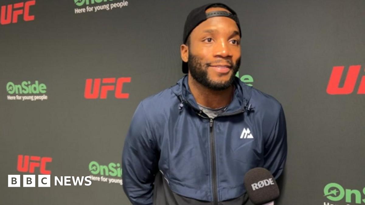 MMA world champion Edwards helps deter teens from crime - BBC News
