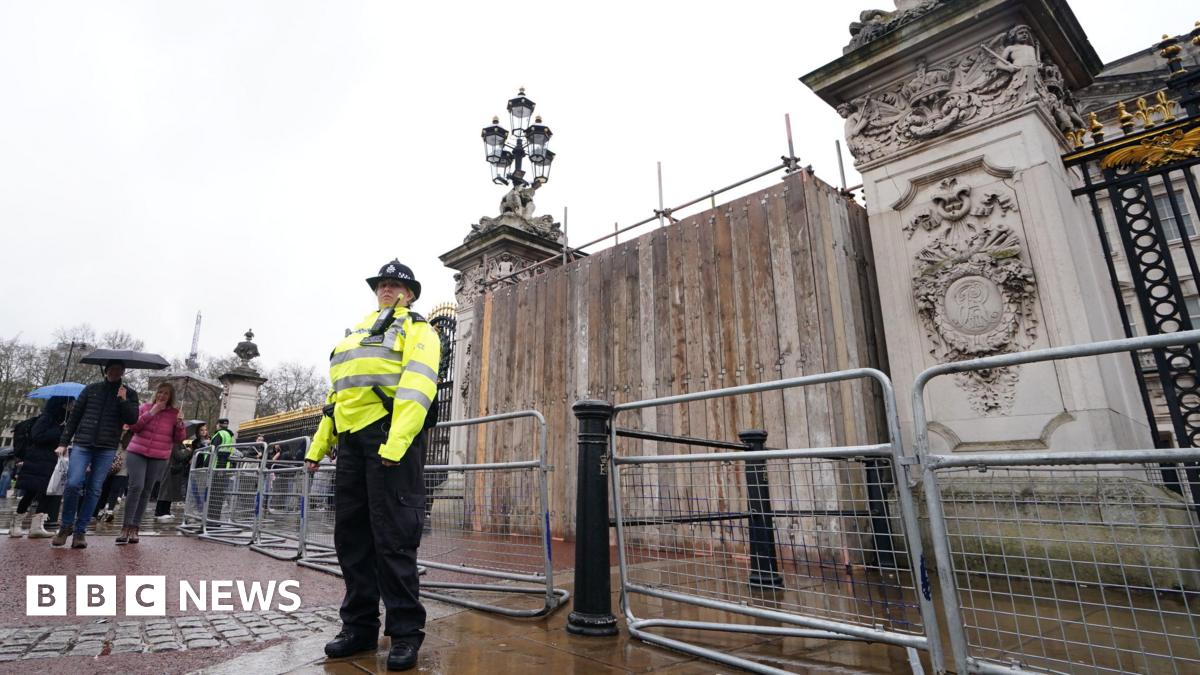 Buckingham Palace: Johnny Scott sentenced over gates crash - BBC News