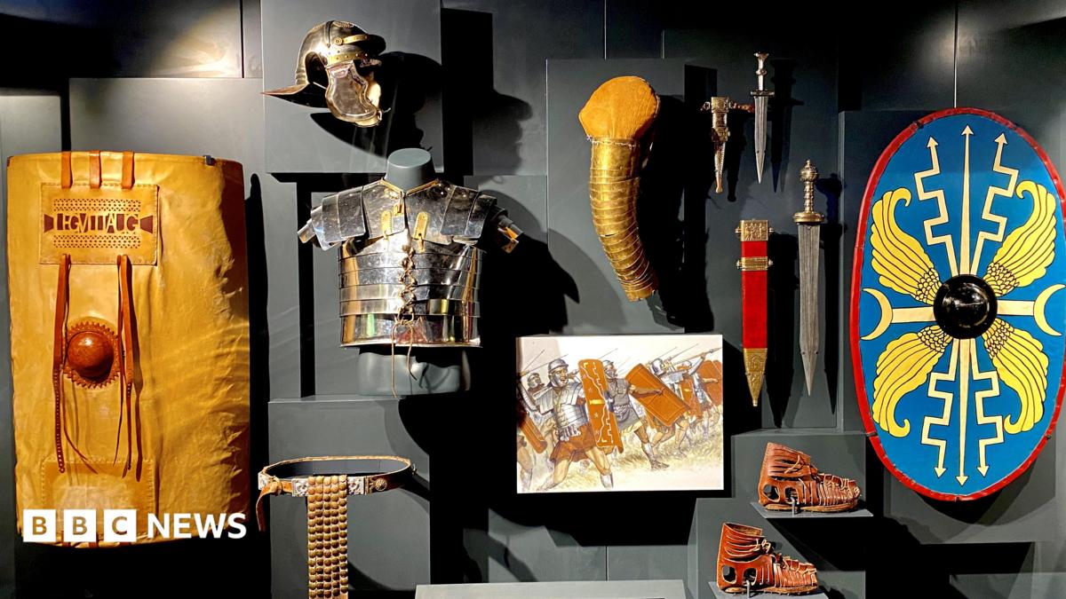 Roman artefacts to go on display at revamped Trimontium Museum - BBC News