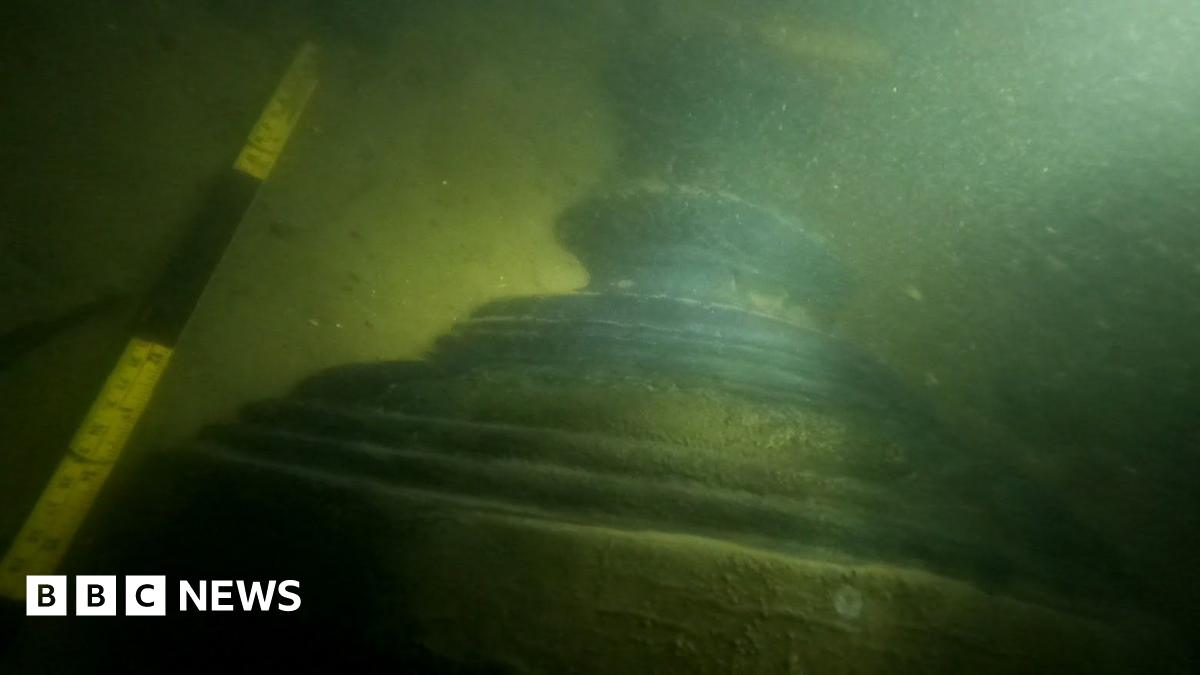 17th Century cannon from Southend wreck discovered on seabed - BBC News
