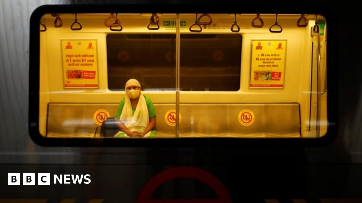Delhi metro: India's largest subway reopens with masks and distancing ...