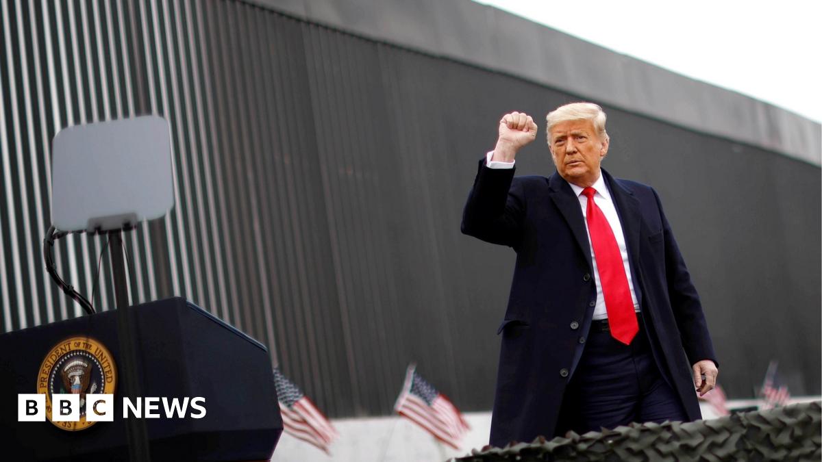 Capitol riots: Trump says his speech was totally appropriate - BBC News