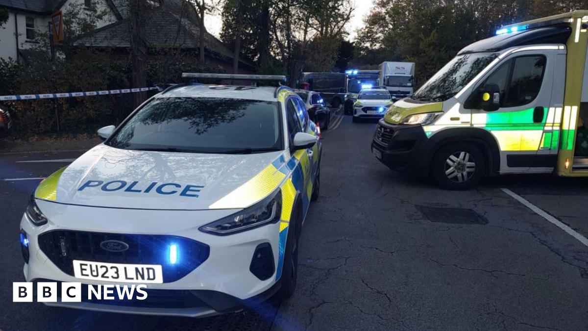 Theydon Bois crash sees motorcyclist seriously hurt - BBC News