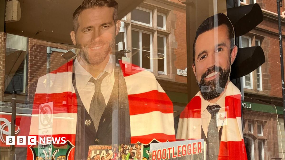 Wrexham's Ryan Reynolds and Rob McElhenney help promote club globally ...