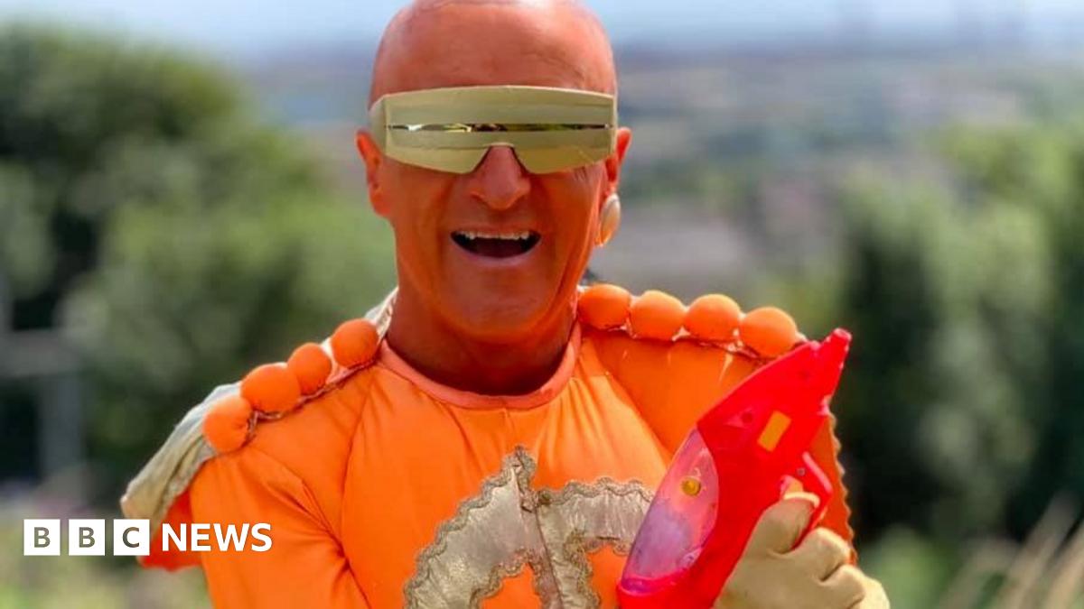 Port Talbot's Captain Beany on decades of living eccentrically - BBC News