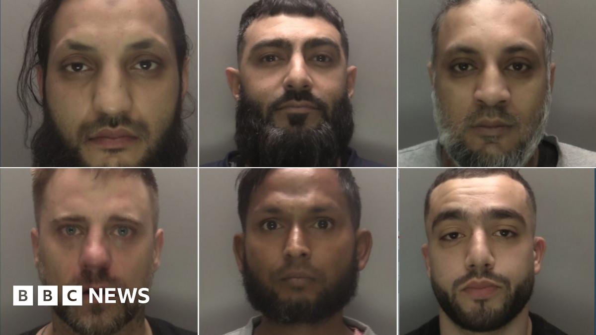Leicester: Gang behind hard drugs supply line jailed - BBC News