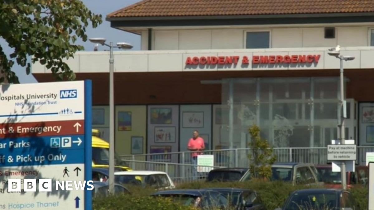 Four arrested over power cut at Margate hospital - BBC News