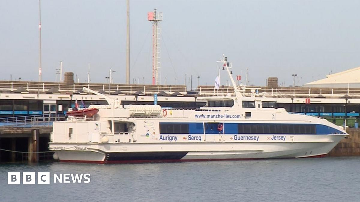 French ferry service returns to the Channel Islands - BBC News