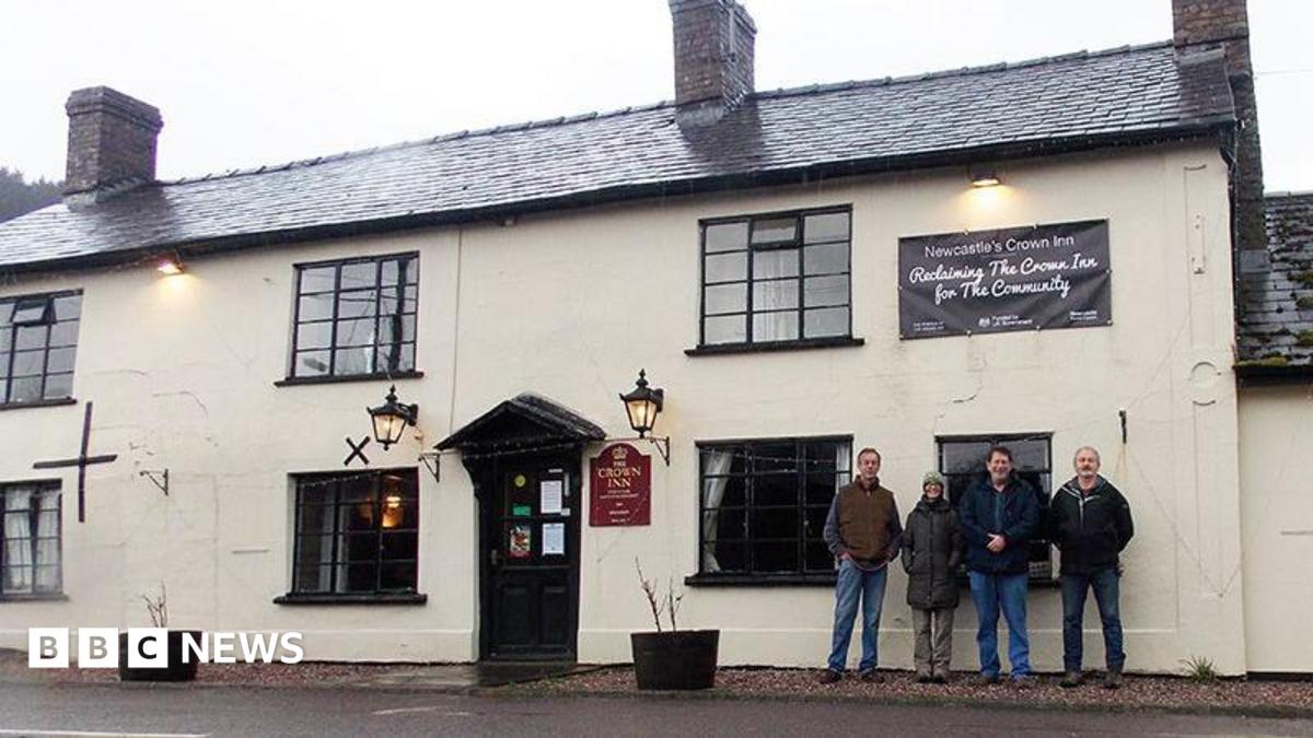 The Crown Inn to reopen doors after council purchase - BBC News