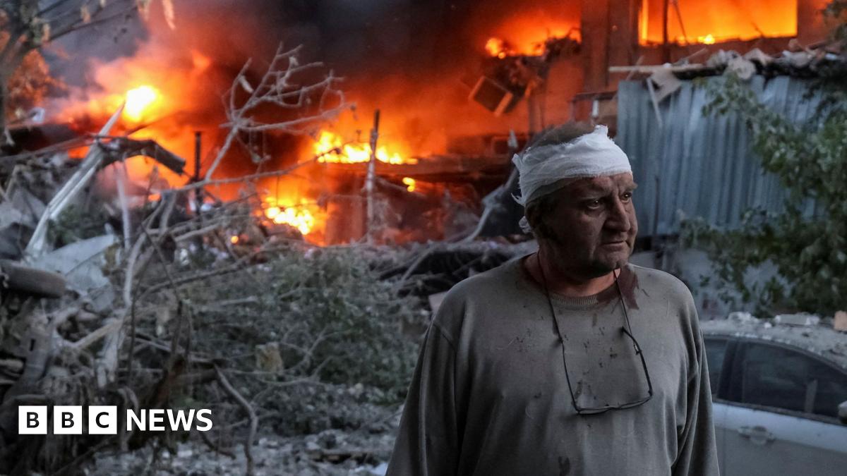 Ukraine rescuers pull dead from rubble after Russian strikes kill 18 ...