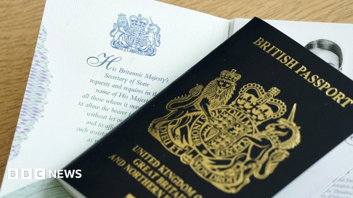 First British passports issued with King's name - BBC News