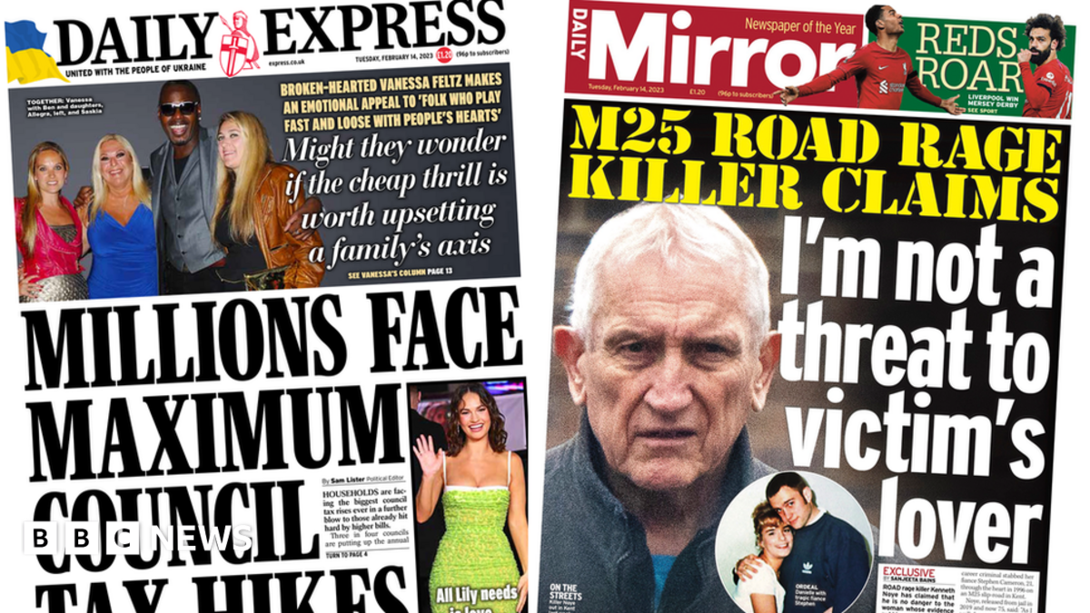 Newspaper headlines: 'China security risk' and 'Couzens police failings ...