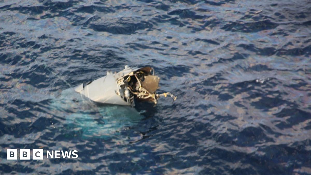 US military aircraft with eight aboard crashes off Japan island - BBC News