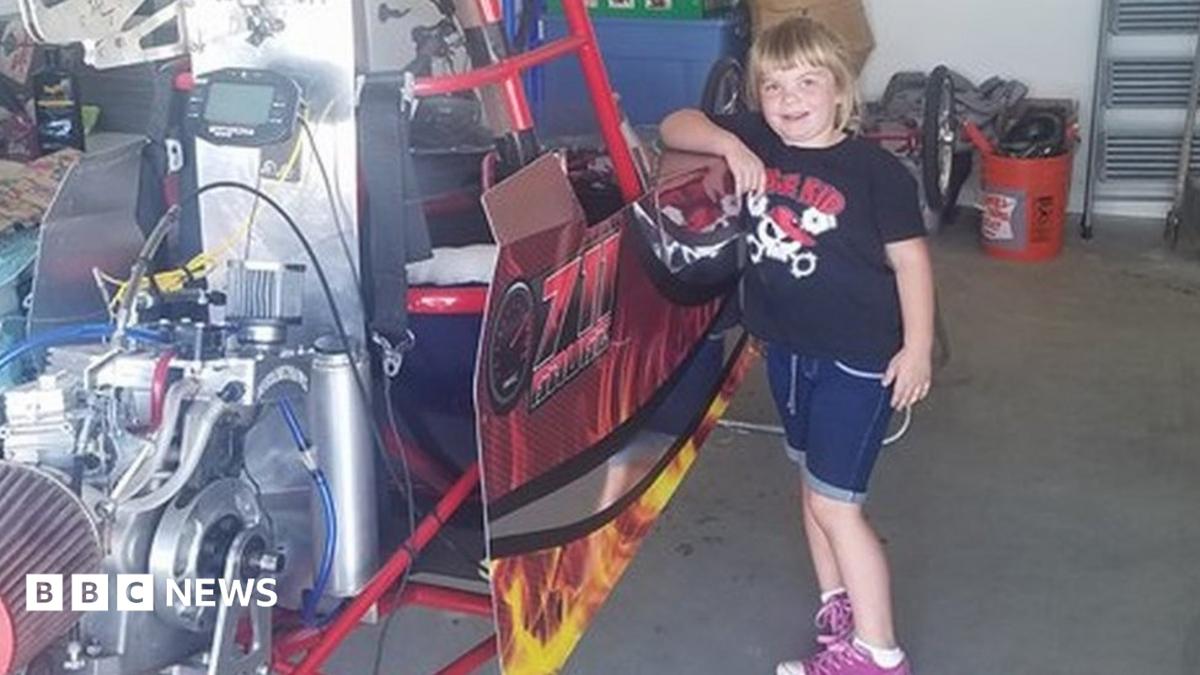 Why I bought my six-year-old daughter a drag racer - BBC News