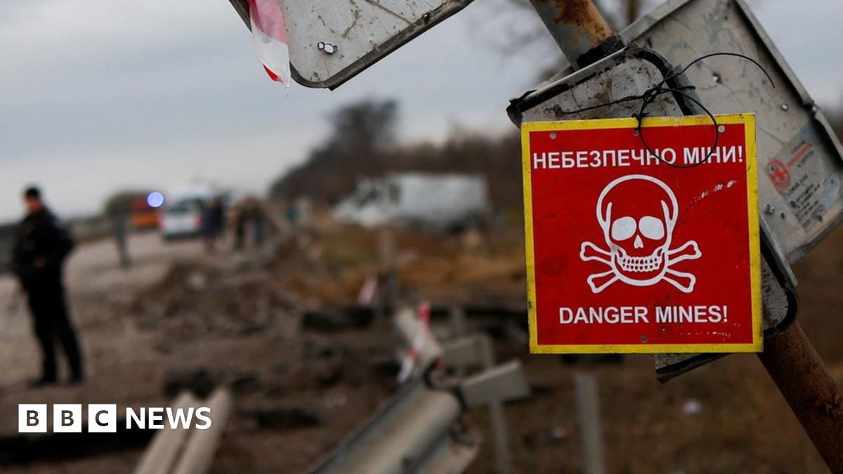 Ukraine war: Mines Advisory Group awarded £6.6m to clear landmines ...