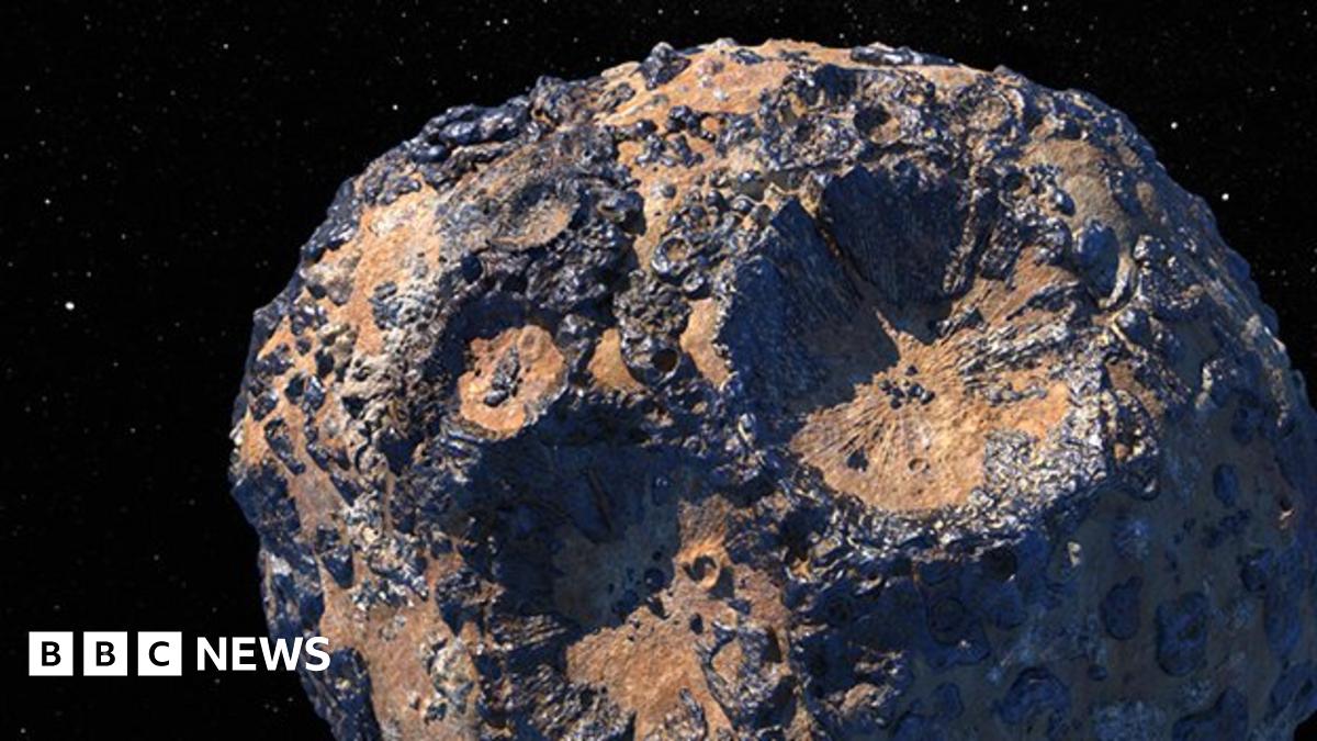 Nasa probe launches to metal asteroid Psyche - BBC News