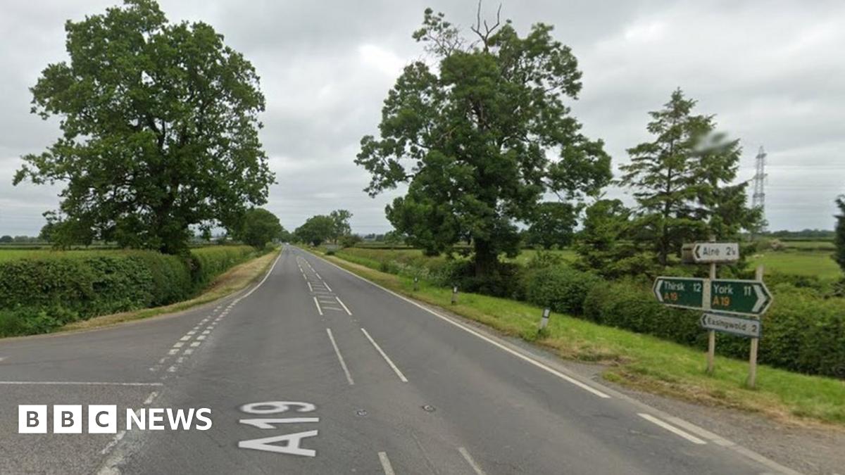 Woman killed and man critically injured in A19 crash - BBC News