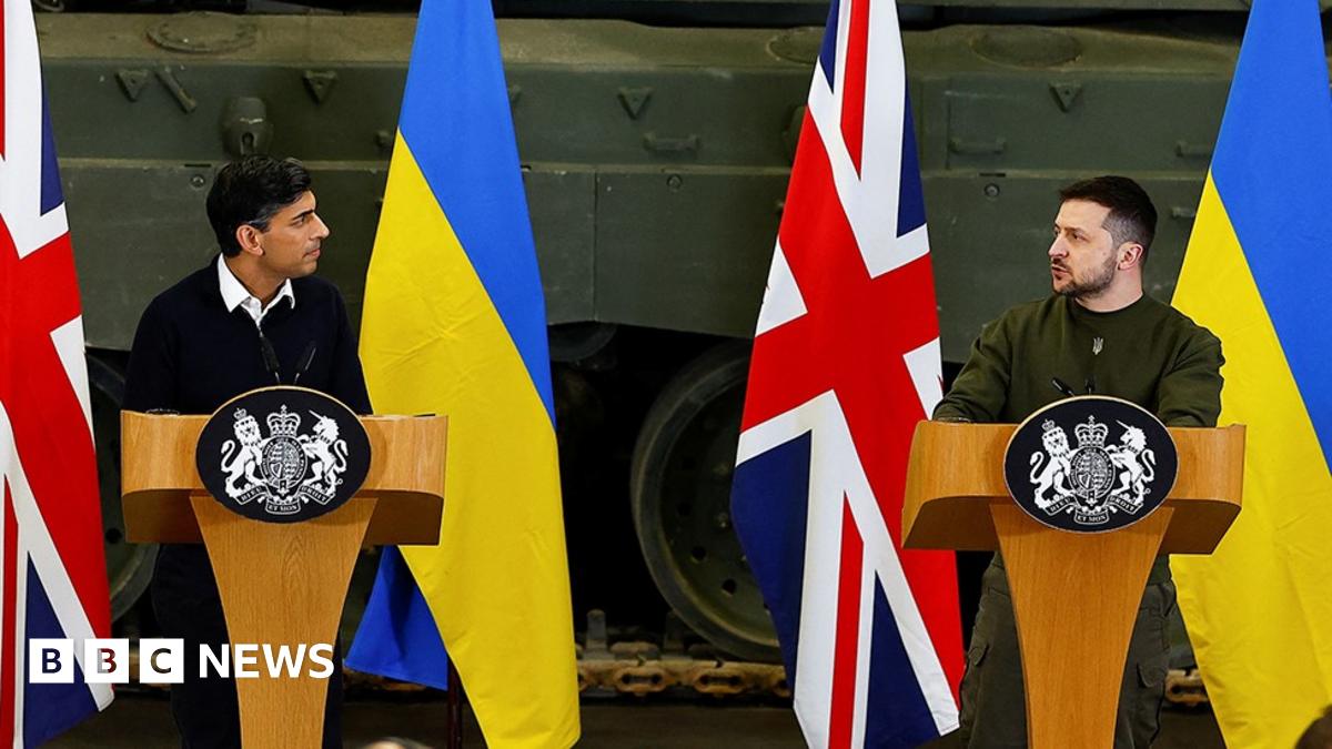 Zelensky UK visit: Nothing off the table, says Sunak, as Zelensky asks ...