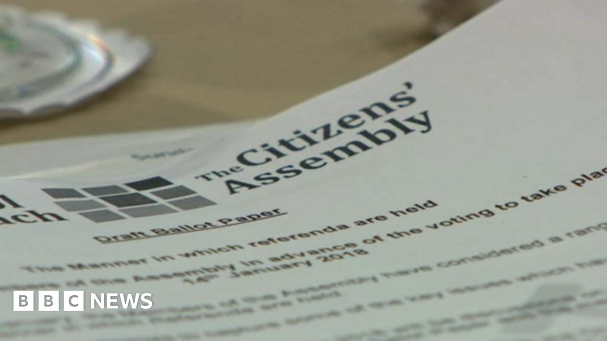 NI Citizens' Assembly pilot to go ahead - BBC News