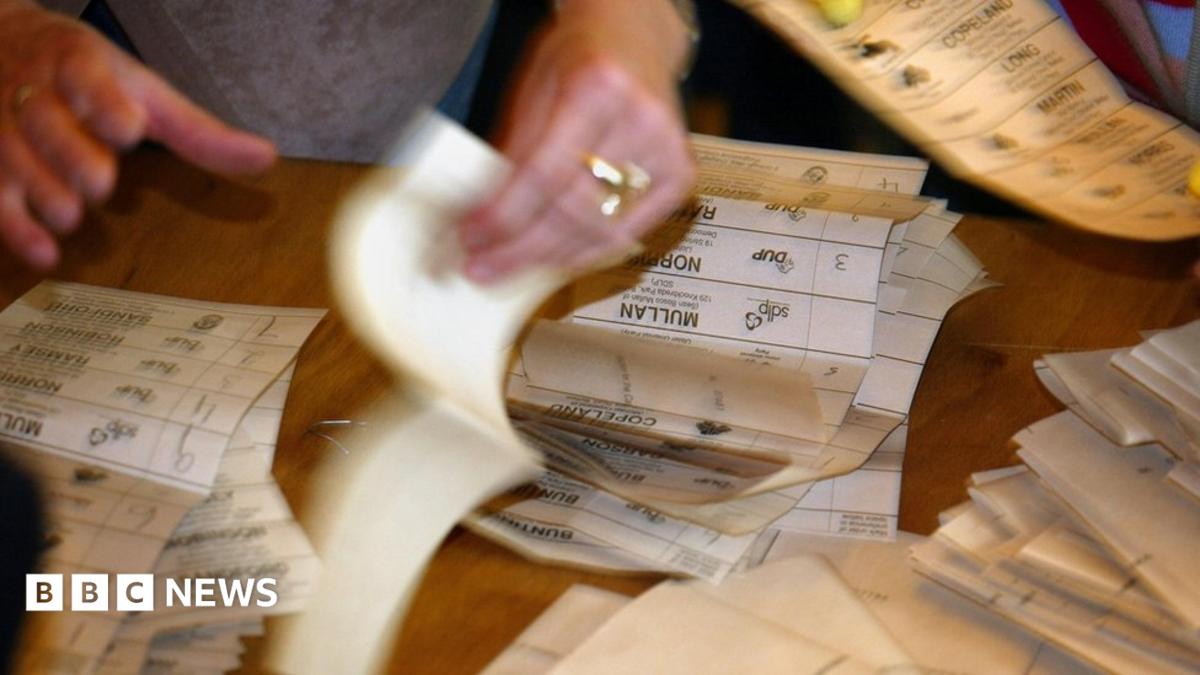 Stormont election: How results are calculated and reported - BBC News