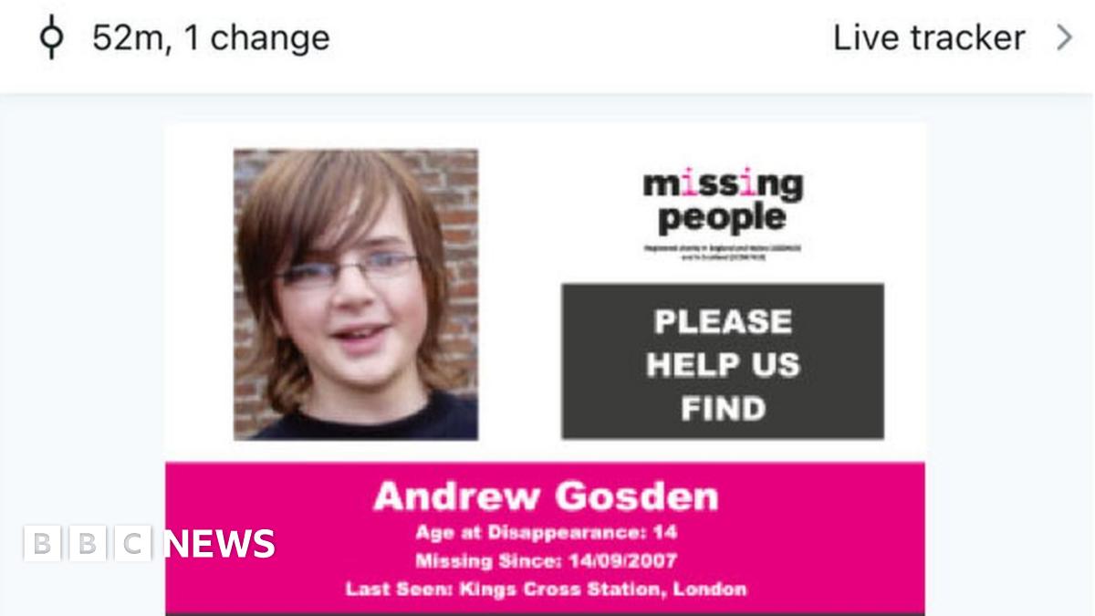 Andrew Gosden: Father of missing boy backs train app alert scheme - BBC ...