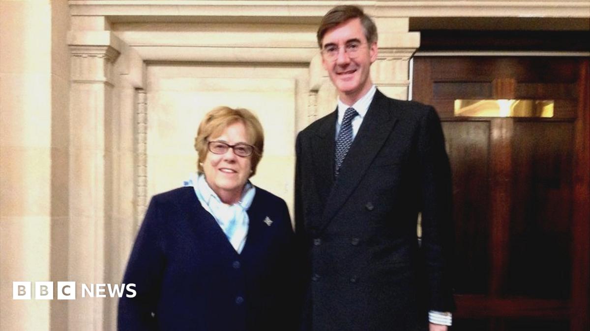 Jacob Rees-Mogg MP's family nanny marks 50 years - BBC News