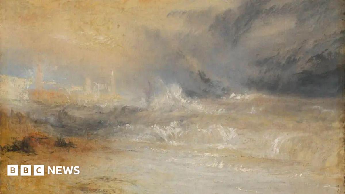 Turner painting arrives in Margate for anniversary - BBC News