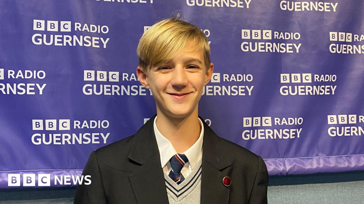 Guernsey boy, 14, 'excited' to make Youth Parliament history - BBC News