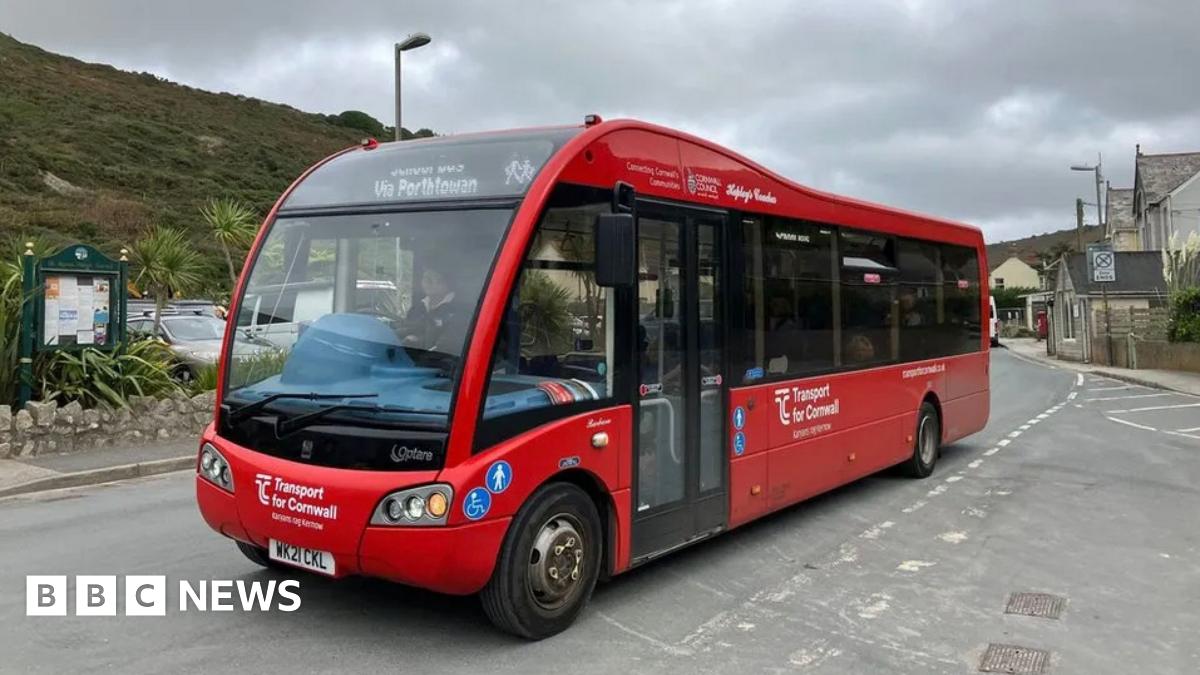 Cornwall bus fares face price increase from this weekend - BBC News