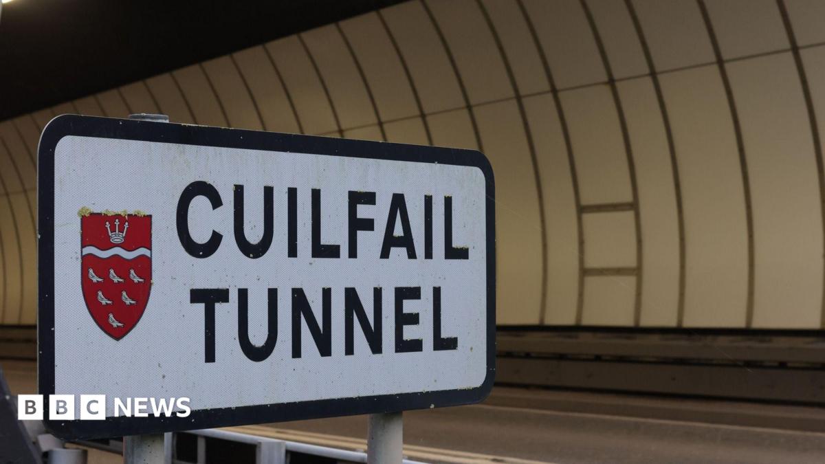Cuilfail Tunnel in Lewes closed overnight for maintenance - BBC News