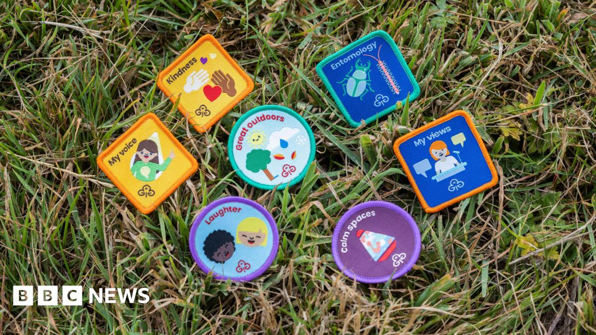 Girlguiding unveils 72 new badges including 'fandoms' and 'laughter ...
