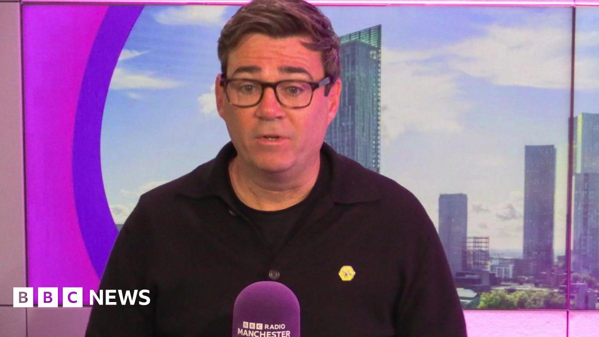 Andy Burnham tells BBC Labour leadership 'up to the party' as he's asked about Starmer challenge ...