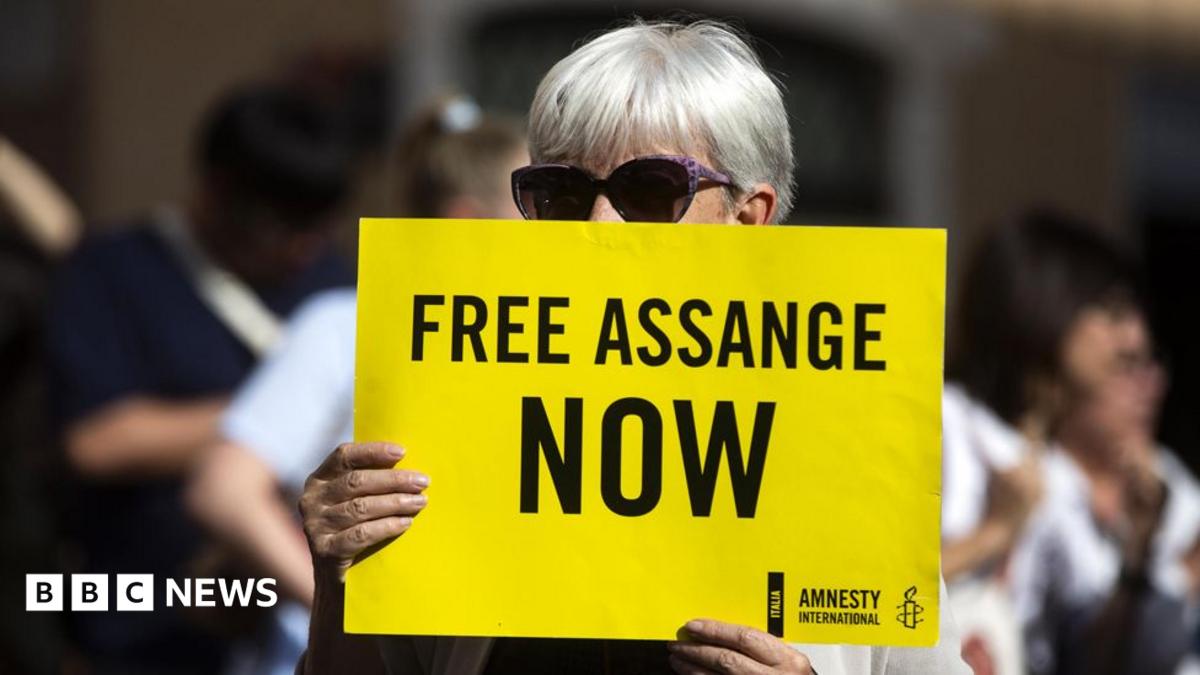 Julian Assange heads to freedom. This is how the deal was done - BBC News