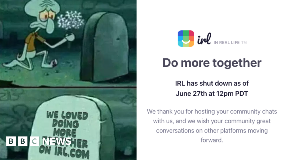 IRL: Founder of collapsed social media site charged with fraud - BBC News