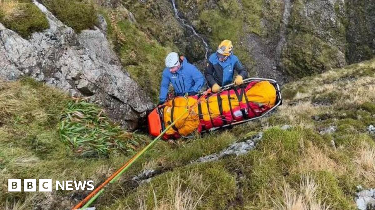 Lake District mountain rescue's busiest year filmed for TV series - BBC ...