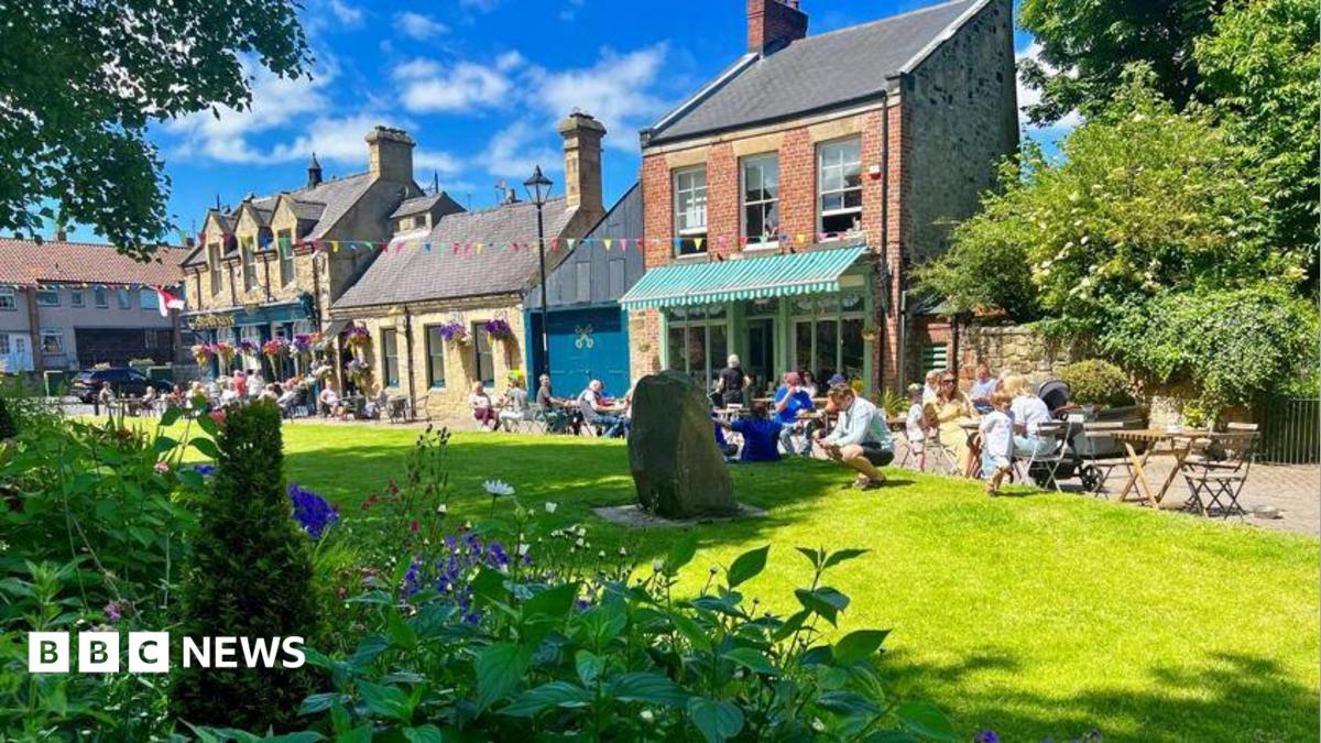 Washington scoops best Britain in Bloom village award - BBC News