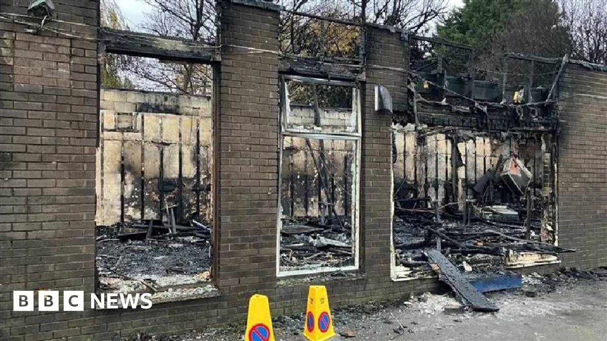 Penarth Rugby Club fire caused by 'electrical fault' - BBC News