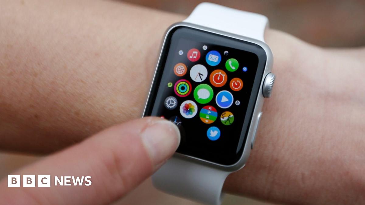 Global smartwatch sales fall for first time - BBC News