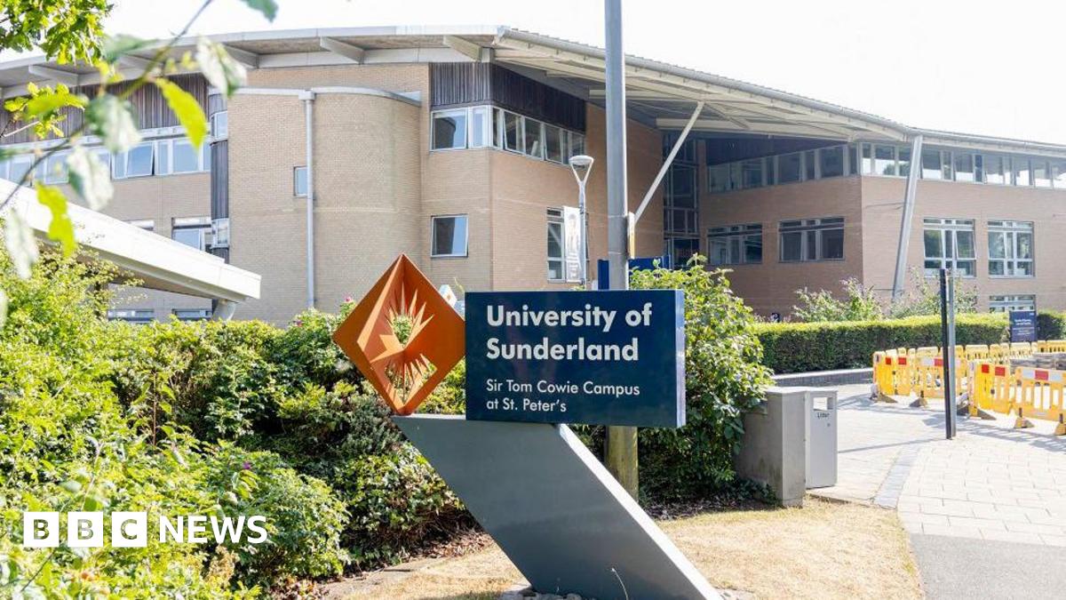 Sunderland University 'to make 1 in 10 academics redundant' - BBC News