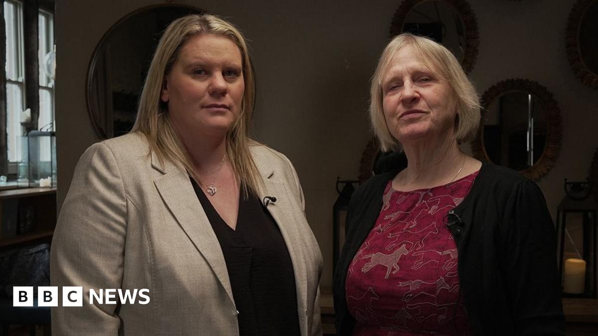 Alice Ruggles and Holly Newton mums seek domestic abuse awareness - BBC ...
