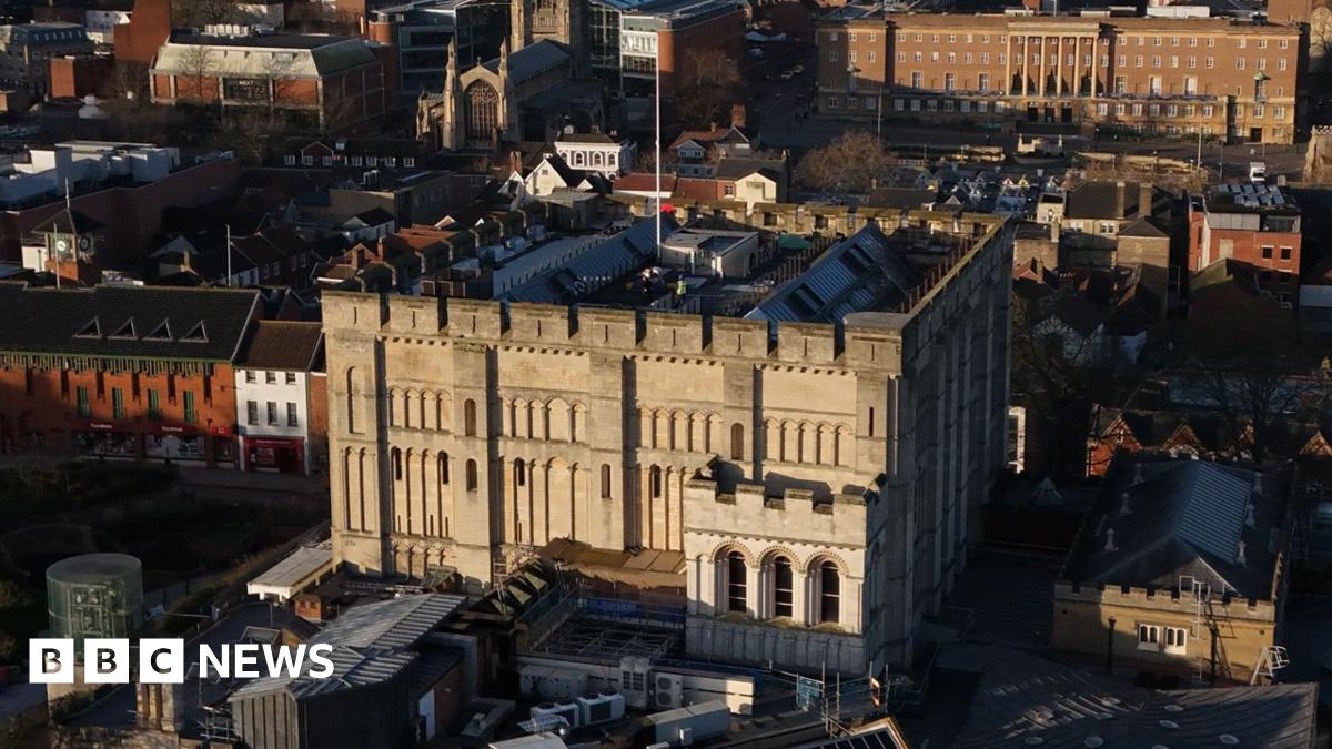 Documentary to feature Norwich Castle's eight-year revamp - BBC News